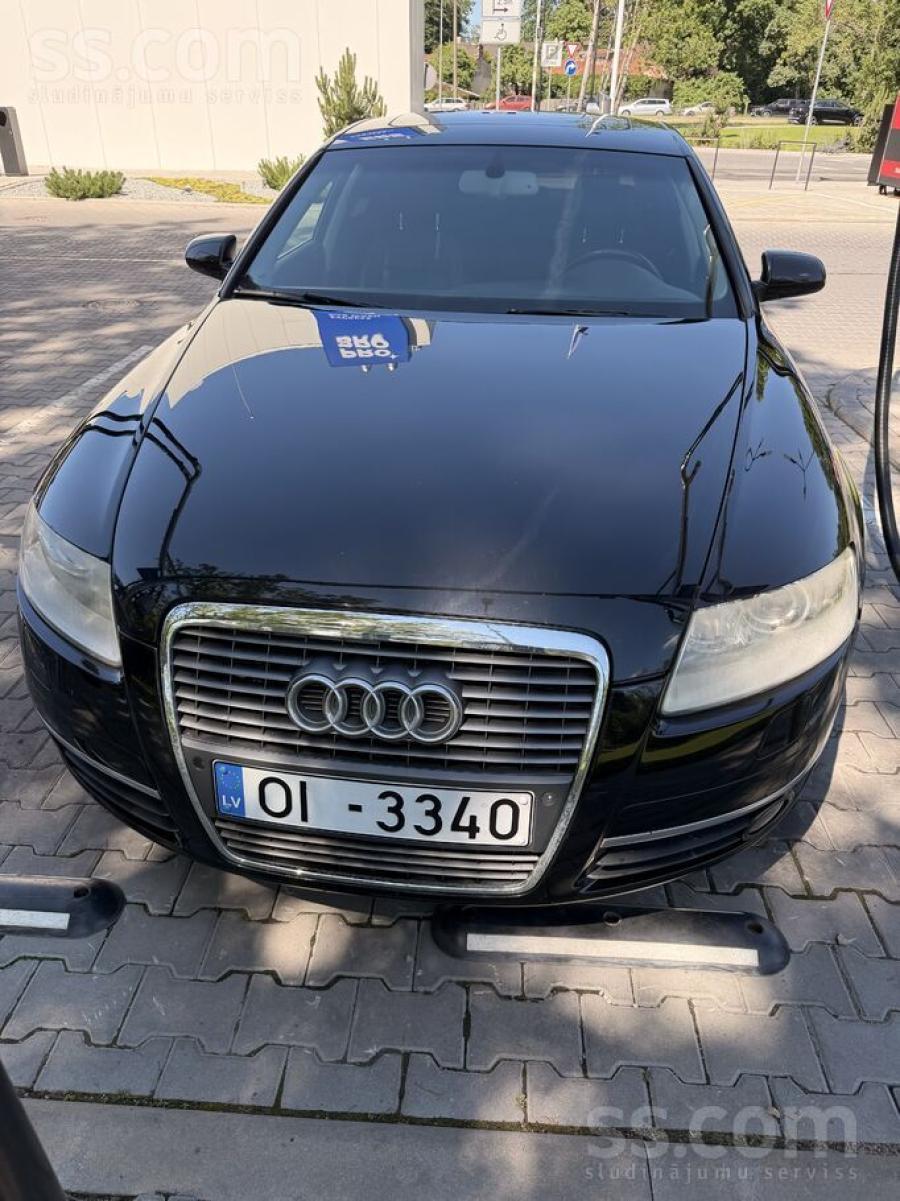 Melns Audi A6 2006 Rīga, ar dzinēja tilpumu 2.70 L un nobraukumu 402 tūkst. km par 2750 €, foto 1 vietnē AUTOMOTO.COM.LV