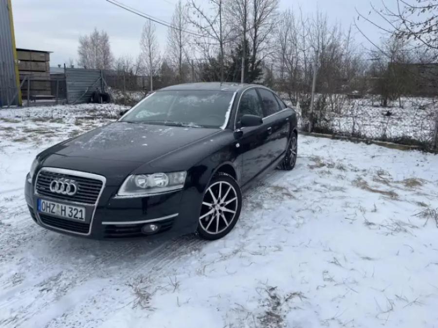 Black Audi A6 2006 in Riga, with an engine capacity of 3.00 L and mileage of 234 thousand km for 3990 €, photo 1 on AUTOMOTO.COM.LV
