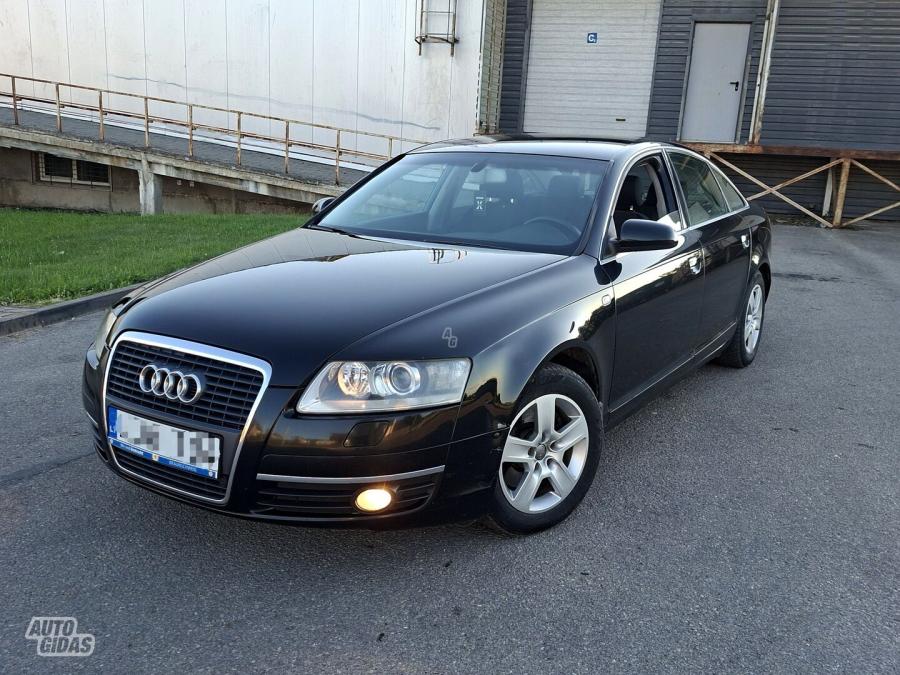 Black Audi A6 2006 in Siauliai, with an engine capacity of 2.40 L and mileage of 269 thousand km for 2200 €, photo 1 on AUTOMOTO.COM.LV