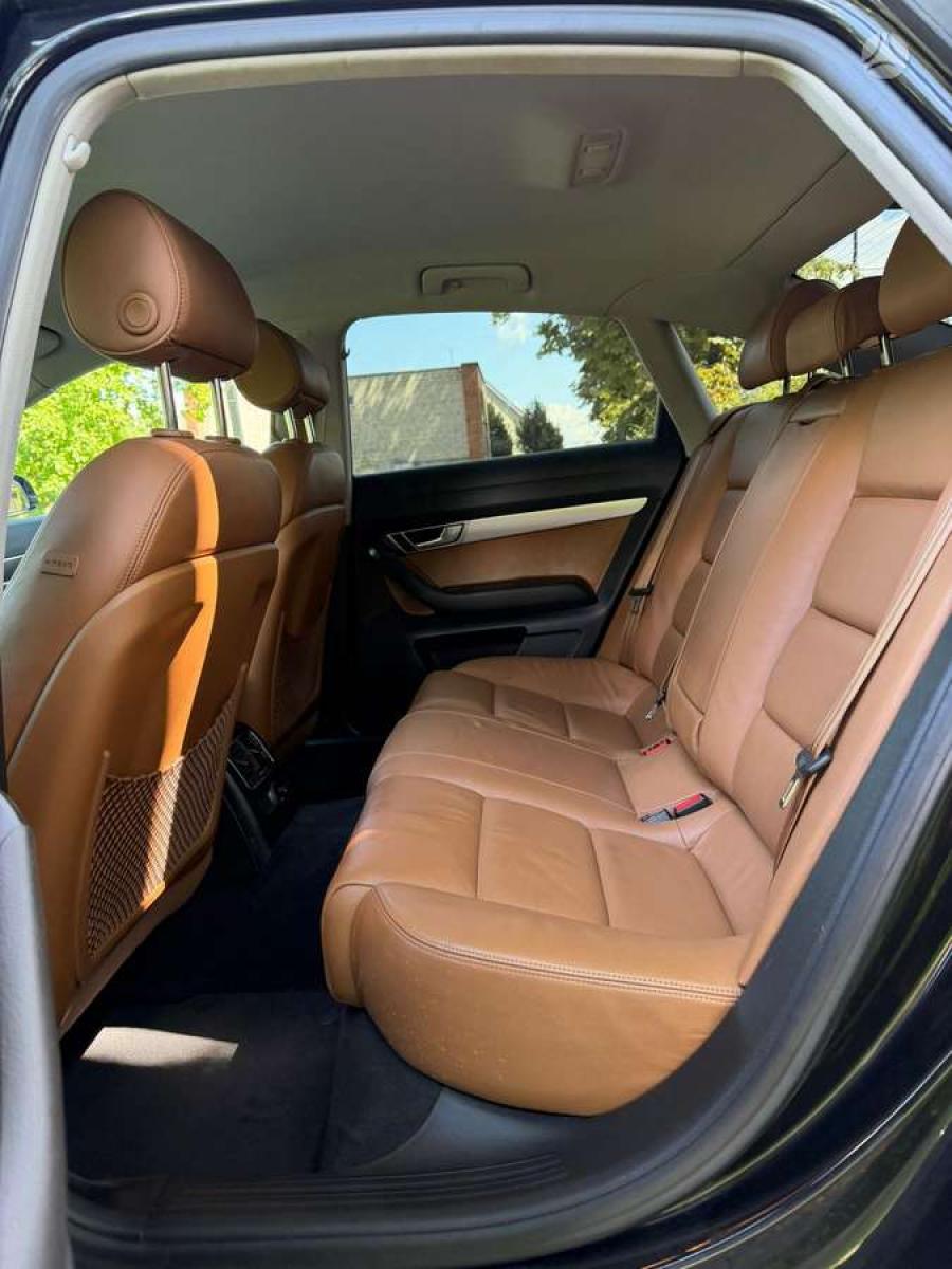 Black Audi A6 2006 in Marijampole, with an engine capacity of 2.70 L and mileage of 335 thousand km for 3999 €, photo 11 on AUTOMOTO.COM.LV