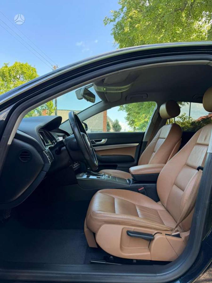 Black Audi A6 2006 in Marijampole, with an engine capacity of 2.70 L and mileage of 335 thousand km for 3999 €, photo 13 on AUTOMOTO.COM.LV