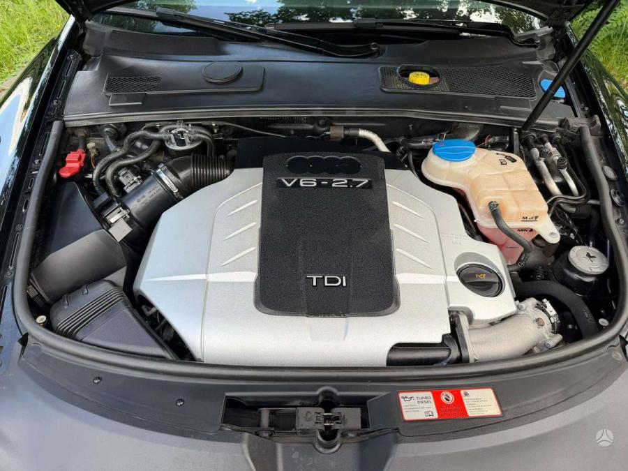Black Audi A6 2006 in Marijampole, with an engine capacity of 2.70 L and mileage of 335 thousand km for 3999 €, photo 29 on AUTOMOTO.COM.LV