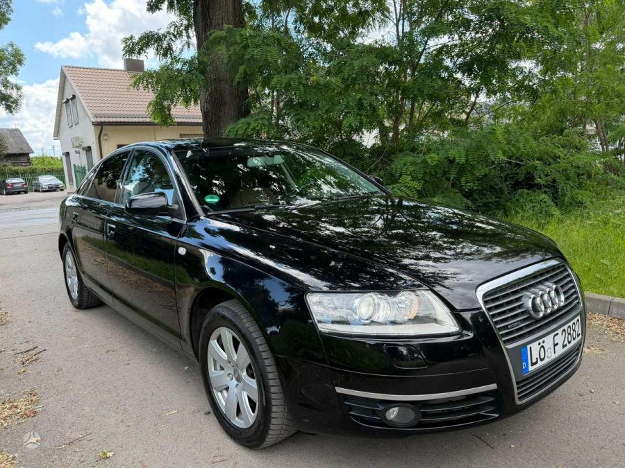 Black Audi A6 2006 in Marijampole, with an engine capacity of 2.70 L and mileage of 335 thousand km for 3999 €, photo 42 on AUTOMOTO.COM.LV