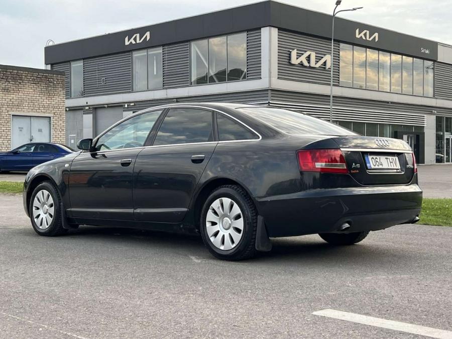Melns Audi A6 2006 Narva, ar dzinēja tilpumu 2.00 L un nobraukumu 428 tūkst. km par 1499 €, foto 17 vietnē AUTOMOTO.COM.LV