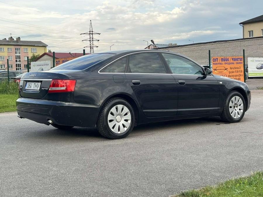 Melns Audi A6 2006 Narva, ar dzinēja tilpumu 2.00 L un nobraukumu 428 tūkst. km par 1499 €, foto 18 vietnē AUTOMOTO.COM.LV