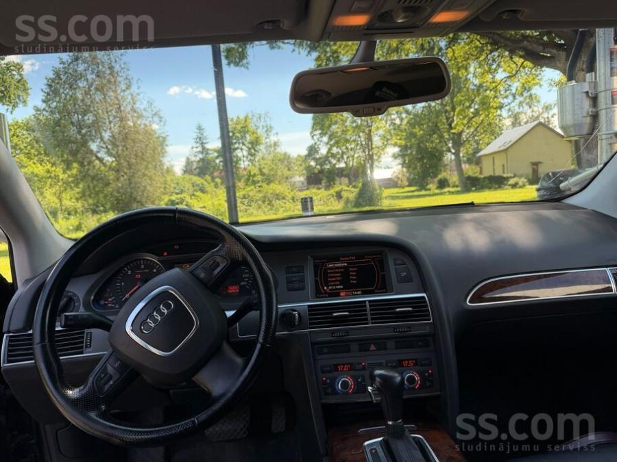 Melns Audi A6 2006 Rīga, ar dzinēja tilpumu 2.70 L un nobraukumu 402 tūkst. km par 2200 €, foto 5 vietnē AUTOMOTO.COM.LV
