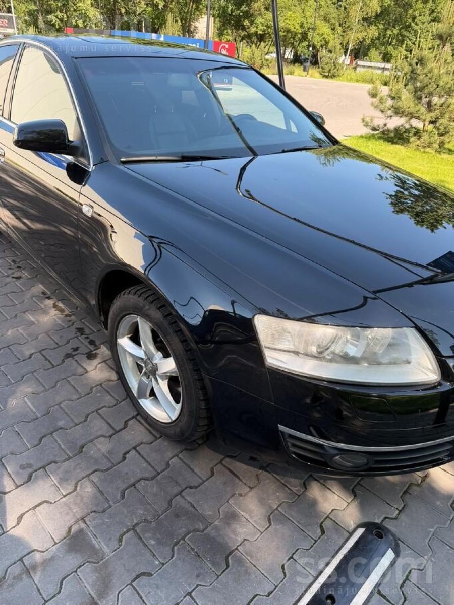 Melns Audi A6 2006 Rīga, ar dzinēja tilpumu 2.70 L un nobraukumu 402 tūkst. km par 2200 €, foto 13 vietnē AUTOMOTO.COM.LV
