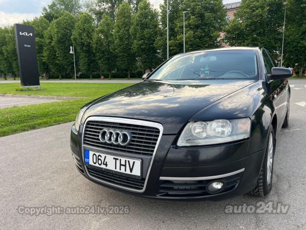 Black Audi A6 2006 in Narva, with an engine capacity of 2.00 L and mileage of 420 thousand km for 1499 €, photo 10 on AUTOMOTO.COM.LV