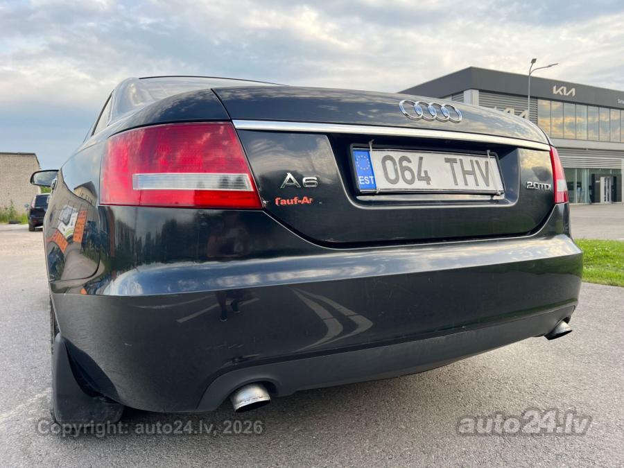 Melns Audi A6 2006 Narva, ar dzinēja tilpumu 2.00 L un nobraukumu 420 tūkst. km par 1499 €, foto 13 vietnē AUTOMOTO.COM.LV