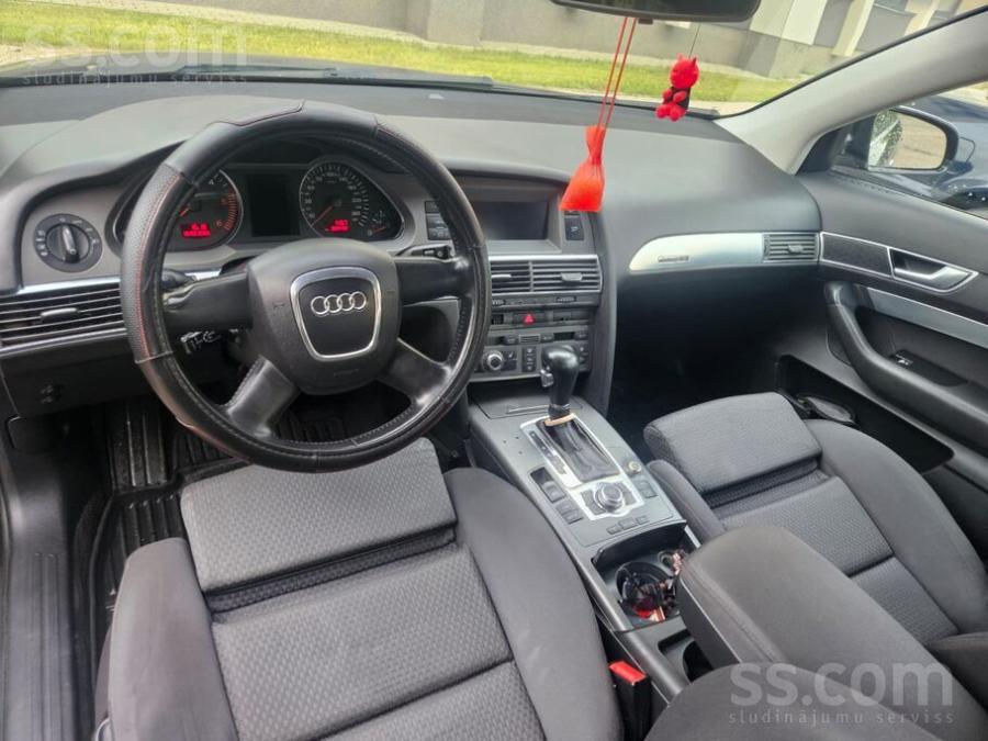 Melns Audi A6 2006 Daugavpils, ar dzinēja tilpumu 3.00 L un nobraukumu 329 tūkst. km par 3200 €, foto 6 vietnē AUTOMOTO.COM.LV
