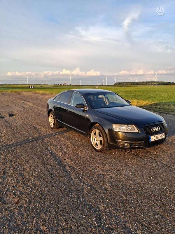 Melns Audi A6 2006 Telšiai, ar dzinēja tilpumu 2.70 L un nobraukumu 353 tūkst. km par 2000 €, foto 2 vietnē AUTOMOTO.COM.LV