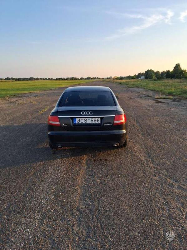 Melns Audi A6 2006 Telšiai, ar dzinēja tilpumu 2.70 L un nobraukumu 353 tūkst. km par 2000 €, foto 3 vietnē AUTOMOTO.COM.LV