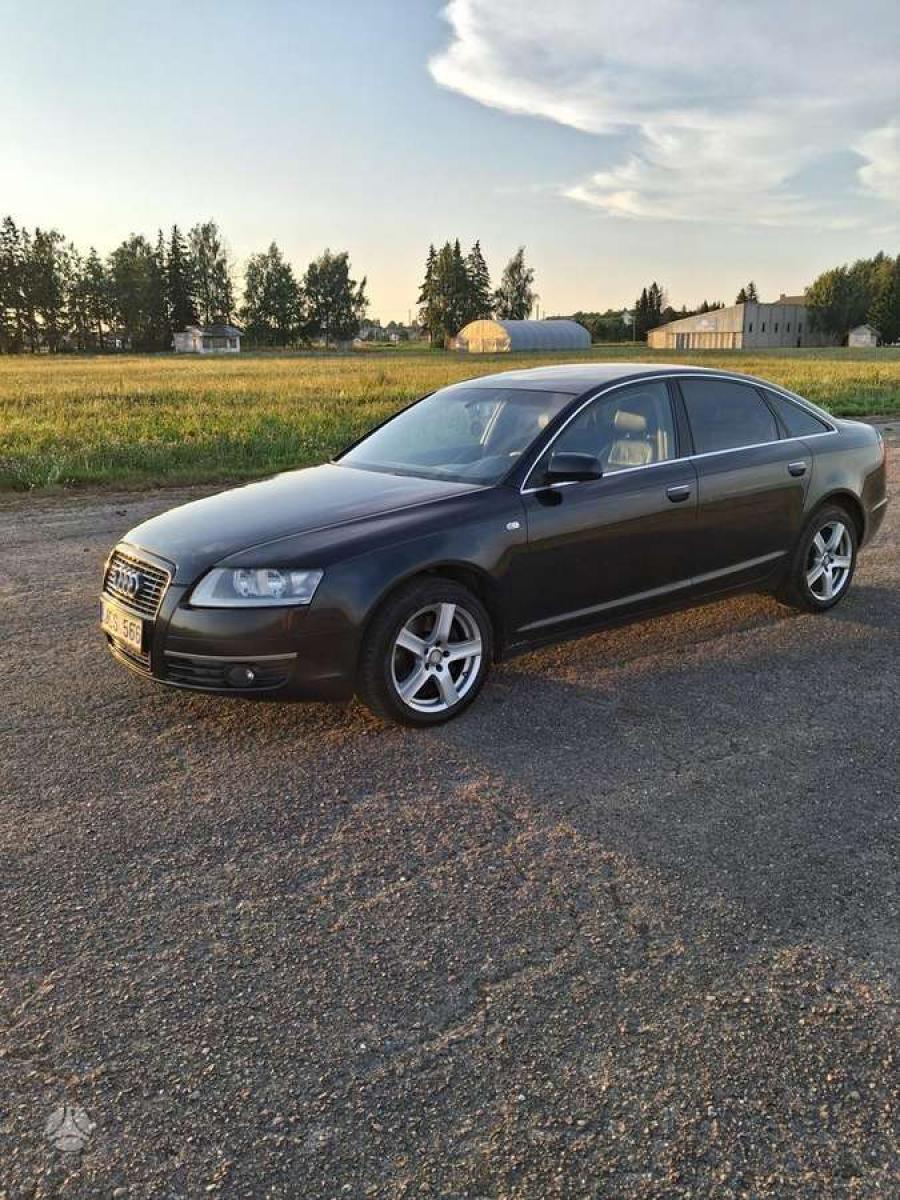 Черный Ауди А6 2006 в Тельшяй, объемом двигателя 2.70 л и пробегом 353 тыс. км за 2000 €, фото 6 на AUTOMOTO.COM.LV