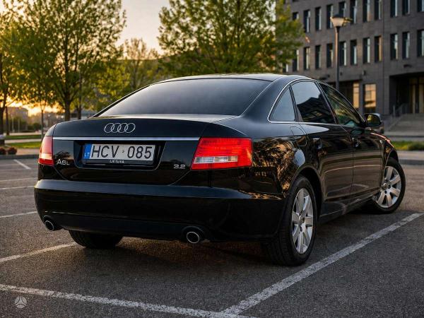 Melns Audi A6 2006 Kauņa, ar dzinēja tilpumu 3.20 L un nobraukumu 280 tūkst. km par 3800 €, foto 1 vietnē AUTOMOTO.COM.LV