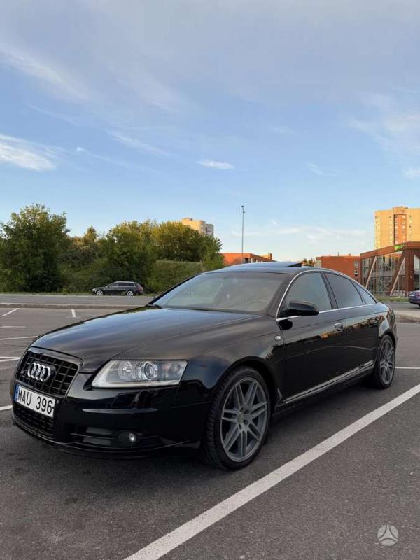 Черный Ауди А6 2006 в Вильнюс, объемом двигателя 2.97 л и пробегом 306 тыс. км за 5200 €, фото 1 на AUTOMOTO.COM.LV