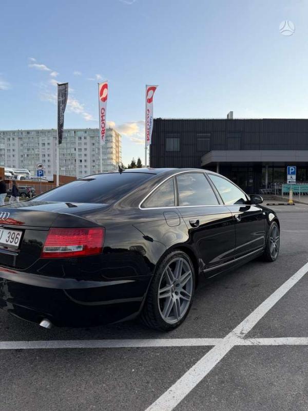 Черный Ауди А6 2006 в Вильнюс, объемом двигателя 2.97 л и пробегом 306 тыс. км за 5200 €, фото 4 на AUTOMOTO.COM.LV