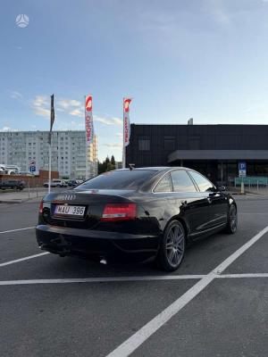 Melns Audi A6 2006 Viļņa, ar dzinēja tilpumu 2.97 L un nobraukumu 306 tūkst. km par 5200 €, foto 7 vietnē AUTOMOTO.COM.LV