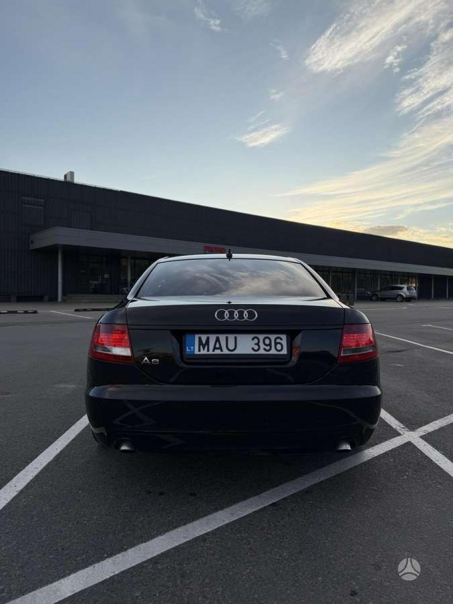 Melns Audi A6 2006 Viļņa, ar dzinēja tilpumu 2.97 L un nobraukumu 306 tūkst. km par 5200 €, foto 8 vietnē AUTOMOTO.COM.LV