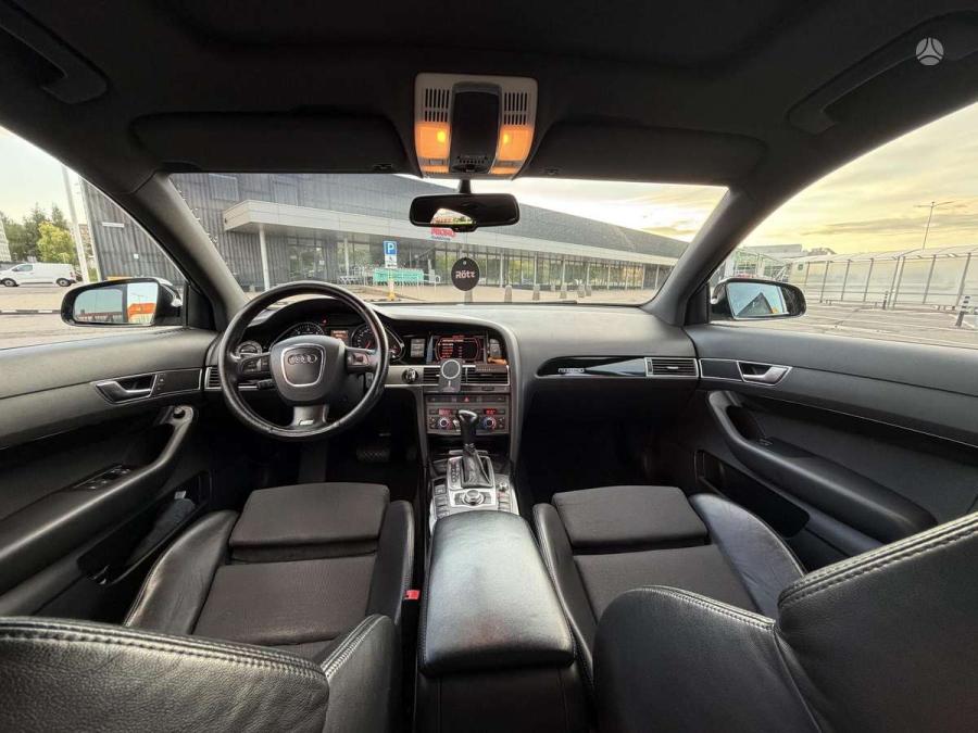 Melns Audi A6 2006 Viļņa, ar dzinēja tilpumu 2.97 L un nobraukumu 306 tūkst. km par 5200 €, foto 13 vietnē AUTOMOTO.COM.LV