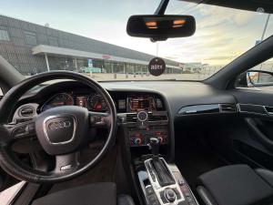 Melns Audi A6 2006 Viļņa, ar dzinēja tilpumu 2.97 L un nobraukumu 306 tūkst. km par 5200 €, foto 14 vietnē AUTOMOTO.COM.LV