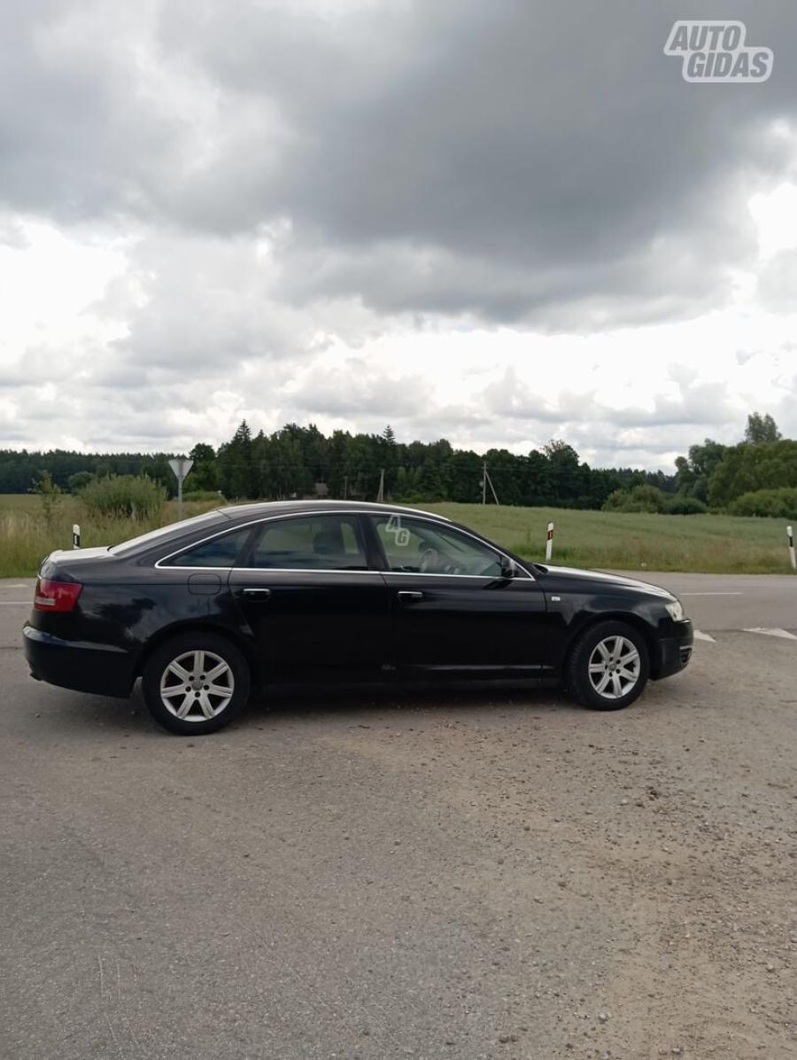 Black Audi A6 2006 in Kazlu Ruda, with an engine capacity of 2.00 L and mileage of 352 thousand km for 1650 €, photo 4 on AUTOMOTO.COM.LV