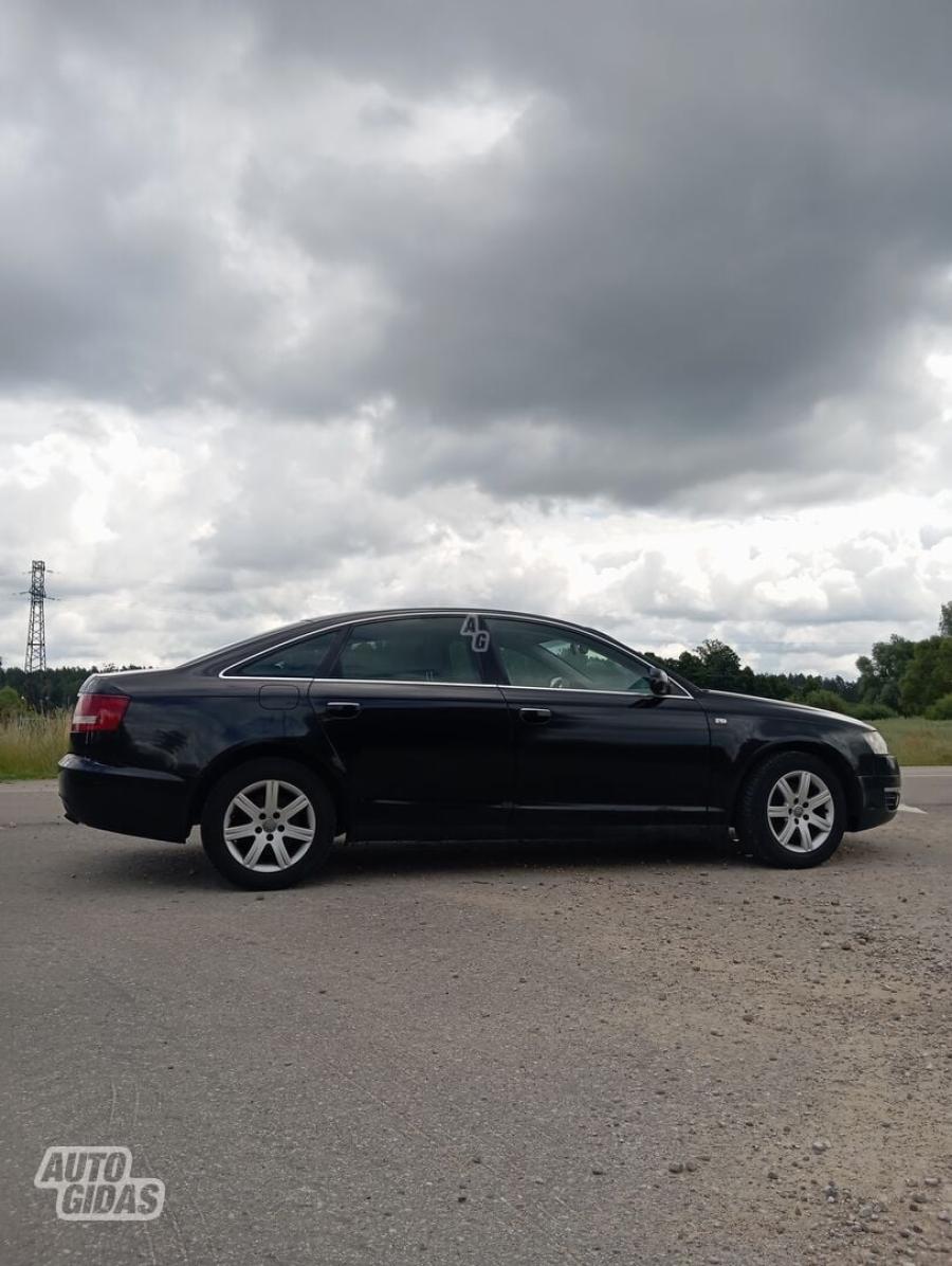 Black Audi A6 2006 in Kazlu Ruda, with an engine capacity of 2.00 L and mileage of 352 thousand km for 1650 €, photo 5 on AUTOMOTO.COM.LV