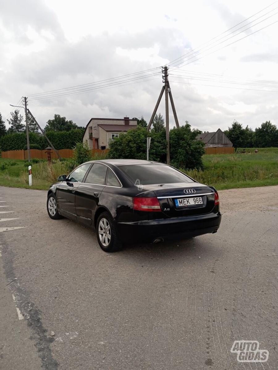 Black Audi A6 2006 in Kazlu Ruda, with an engine capacity of 2.00 L and mileage of 352 thousand km for 1650 €, photo 7 on AUTOMOTO.COM.LV