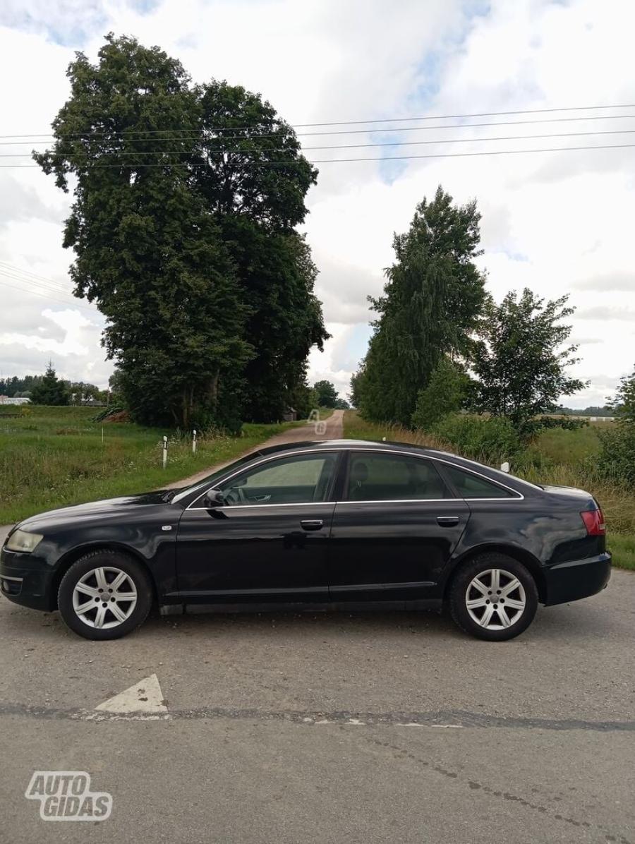 Black Audi A6 2006 in Kazlu Ruda, with an engine capacity of 2.00 L and mileage of 352 thousand km for 1650 €, photo 8 on AUTOMOTO.COM.LV