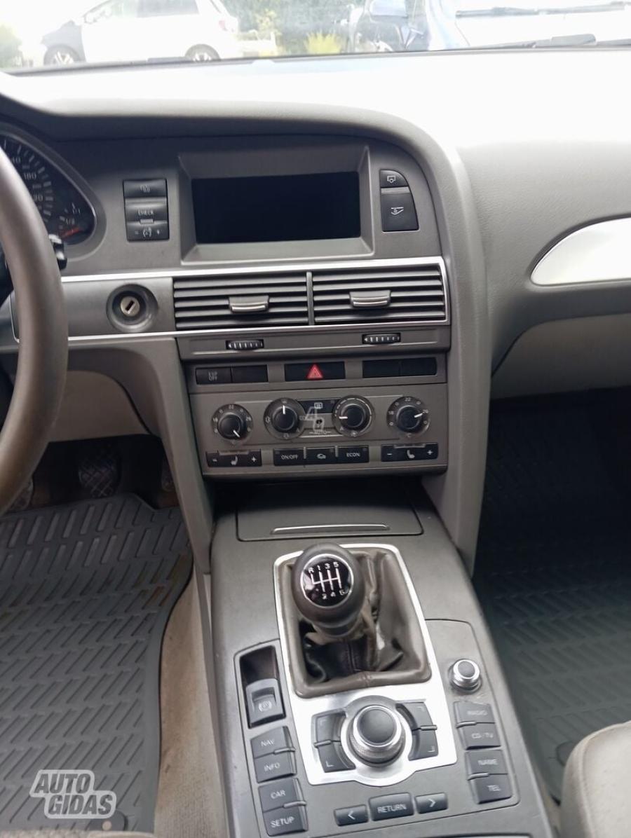 Black Audi A6 2006 in Kazlu Ruda, with an engine capacity of 2.00 L and mileage of 352 thousand km for 1650 €, photo 12 on AUTOMOTO.COM.LV