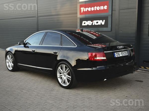 Black Audi A6 2006 in Jelgava, with an engine capacity of 3.00 L and mileage of 297 thousand km for 4500 €, photo 3 on AUTOMOTO.COM.LV