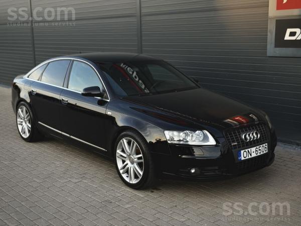 Black Audi A6 2006 in Jelgava, with an engine capacity of 3.00 L and mileage of 297 thousand km for 4500 €, photo 5 on AUTOMOTO.COM.LV