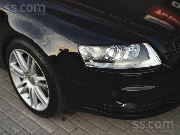 Black Audi A6 2006 in Jelgava, with an engine capacity of 3.00 L and mileage of 297 thousand km for 4500 €, photo 7 on AUTOMOTO.COM.LV
