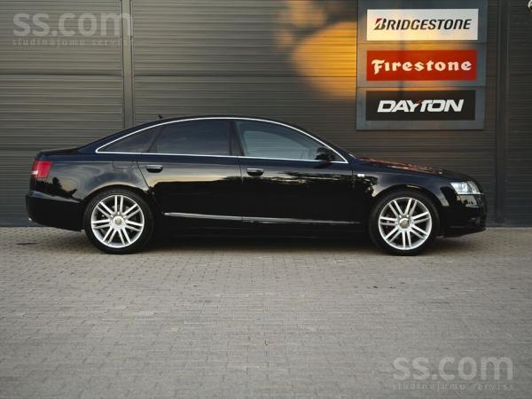 Black Audi A6 2006 in Jelgava, with an engine capacity of 3.00 L and mileage of 297 thousand km for 4500 €, photo 8 on AUTOMOTO.COM.LV