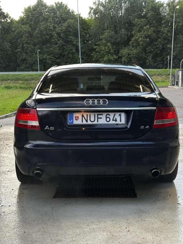 Ауди А6 2006 в Шальчининкай на AUTOMOTO.COM.LV Черный Ауди А6 2006 в Шальчининкай, объемом двигателя 2.40 л и пробегом 363 тыс. км за 1450 €, фото 3 на AUTOMOTO.COM.LV