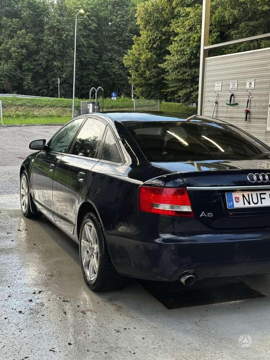 Черный Ауди А6 2006 в Шальчининкай, объемом двигателя 2.40 л и пробегом 363 тыс. км за 1450 €, фото 5 на AUTOMOTO.COM.LV