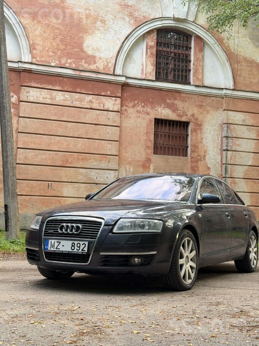 Melns Audi A6 2006 Daugavpils, ar dzinēja tilpumu 3.00 L un nobraukumu 355 tūkst. km par 3250 €, foto 3 vietnē AUTOMOTO.COM.LV
