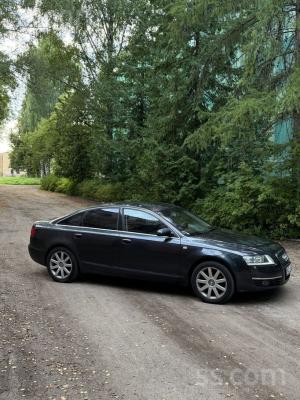 Melns Audi A6 2006 Daugavpils, ar dzinēja tilpumu 3.00 L un nobraukumu 355 tūkst. km par 3250 €, foto 5 vietnē AUTOMOTO.COM.LV