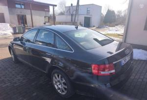 Black Audi A6 2006 in Vilnius, with an engine capacity of 2.70 L and mileage of 180 thousand km for 2100 €, photo 4 on AUTOMOTO.COM.LV