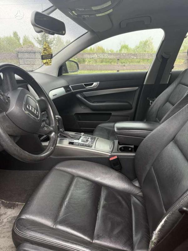 Black Audi A6 2006 in Vilnius, with an engine capacity of 2.70 L and mileage of 180 thousand km for 2100 €, photo 8 on AUTOMOTO.COM.LV