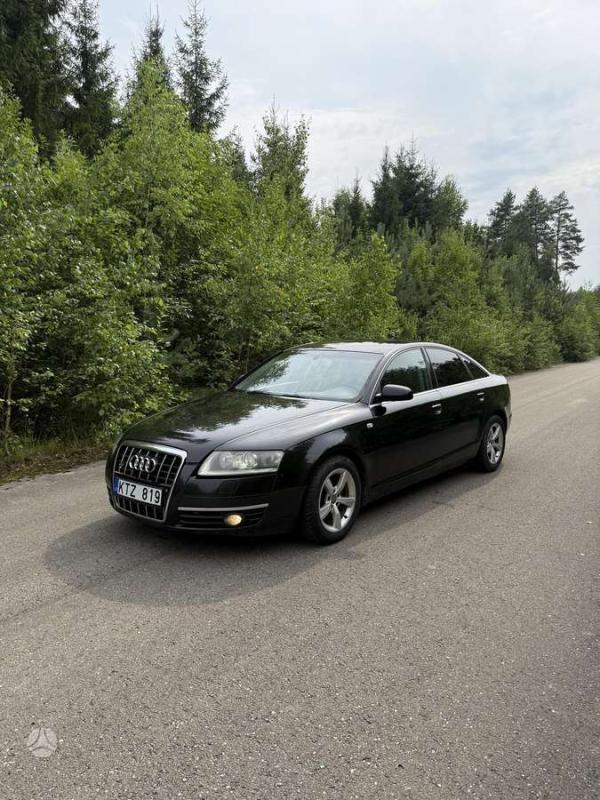 Black Audi A6 2006 in Vilnius, with an engine capacity of 2.97 L and mileage of 366 thousand km for 1350 €, photo 2 on AUTOMOTO.COM.LV