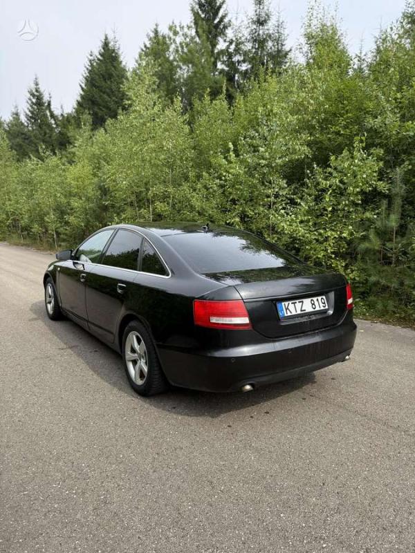 Black Audi A6 2006 in Vilnius, with an engine capacity of 2.97 L and mileage of 366 thousand km for 1350 €, photo 4 on AUTOMOTO.COM.LV
