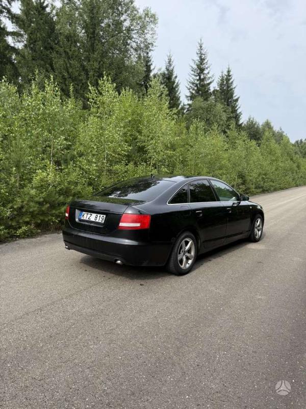 Black Audi A6 2006 in Vilnius, with an engine capacity of 2.97 L and mileage of 366 thousand km for 1350 €, photo 5 on AUTOMOTO.COM.LV