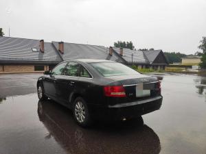 Melns Audi A6 2006 Viļņa, ar dzinēja tilpumu 3.00 L un nobraukumu 453 tūkst. km par 4950 €, foto  vietnē AUTOMOTO.COM.LV