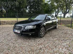 Melns Audi A6 2006 Cēsis, ar dzinēja tilpumu 2.00 L un nobraukumu 0 tūkst. km par 2500 €, foto  vietnē AUTOMOTO.COM.LV