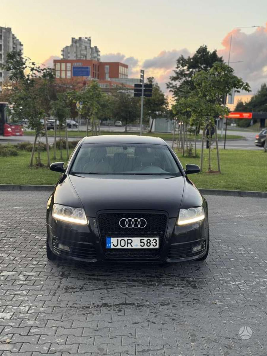 Black Audi A6 2006 in Vilnius, with an engine capacity of 2.97 L and mileage of 302 thousand km for 2250 €, photo 3 on AUTOMOTO.COM.LV