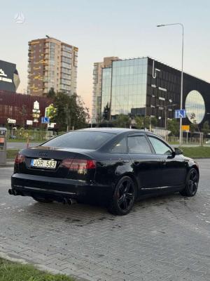 Black Audi A6 2006 in Vilnius, with an engine capacity of 2.97 L and mileage of 302 thousand km for 2250 €, photo 6 on AUTOMOTO.COM.LV