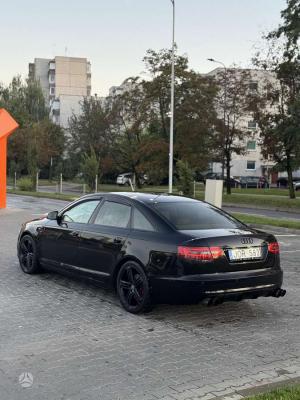 Black Audi A6 2006 in Vilnius, with an engine capacity of 2.97 L and mileage of 302 thousand km for 2250 €, photo 8 on AUTOMOTO.COM.LV