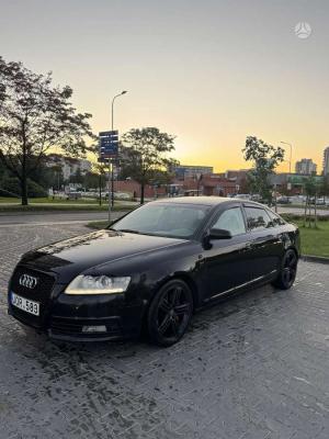 Black Audi A6 2006 in Vilnius, with an engine capacity of 2.97 L and mileage of 302 thousand km for 2250 €, photo 11 on AUTOMOTO.COM.LV