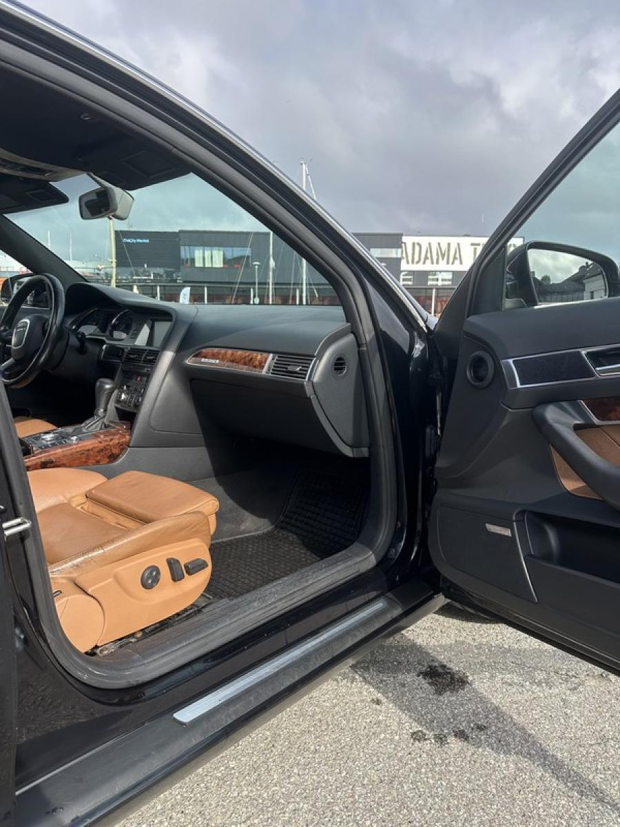 Melns Audi A6 2006 Tallina, ar dzinēja tilpumu 3.00 L un nobraukumu 440 tūkst. km par 4500 €, foto 8 vietnē AUTOMOTO.COM.LV