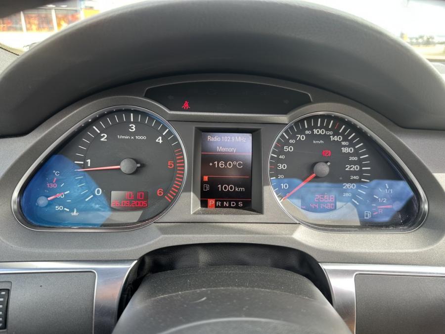 Melns Audi A6 2006 Tallina, ar dzinēja tilpumu 3.00 L un nobraukumu 440 tūkst. km par 4500 €, foto 11 vietnē AUTOMOTO.COM.LV